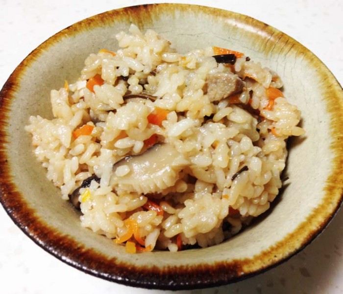 Jushi – steamed rice with mixed vegetables | Okinawanderer Okinawa News ...