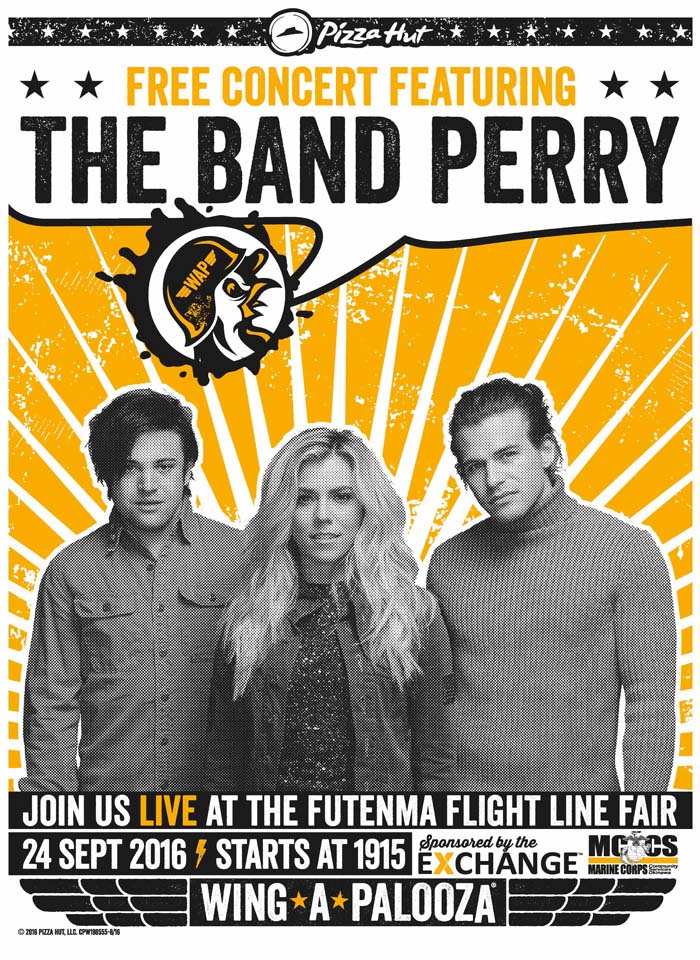 The Band Perry on stage at Futenma Flightline Festival | Okinawanderer ...